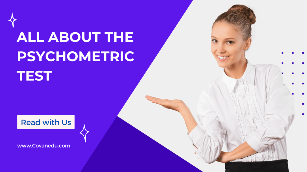 All about Psychometric Test - Covan Educom